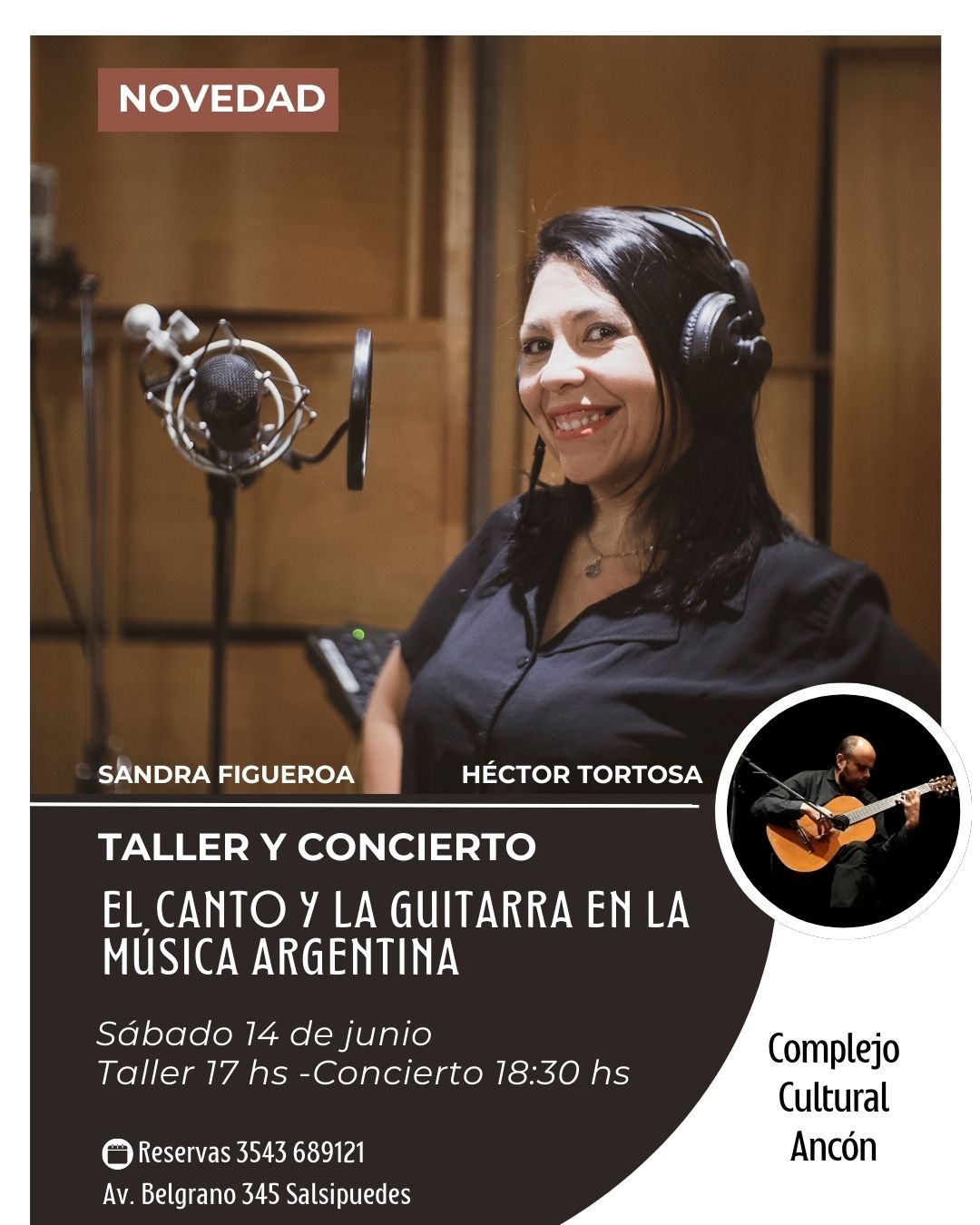 Seminario y Concierto: El canto y la guitarra en la música Argentina ...